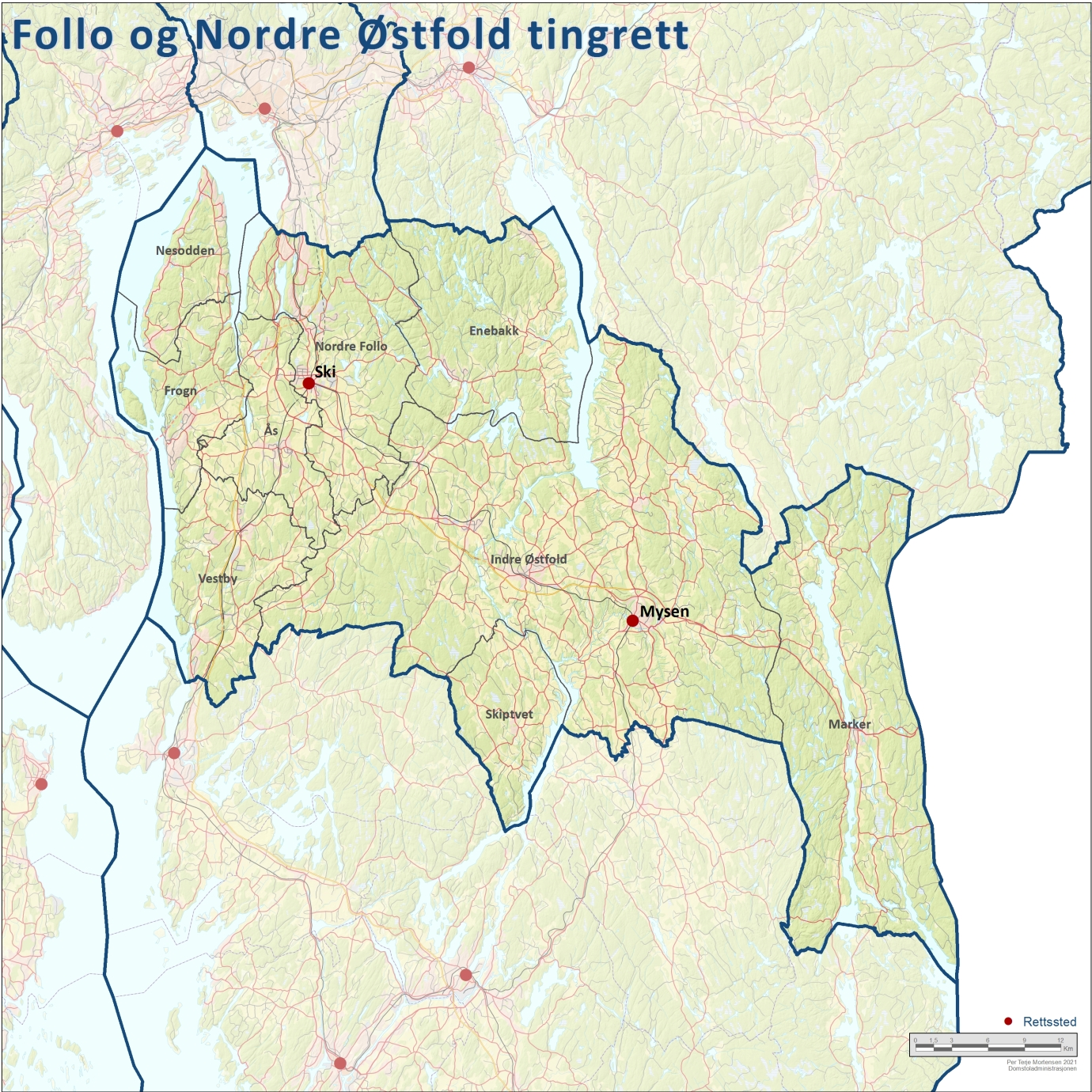 Ny lagmannsrett for Follo og Nordre Østfold tingrett Ny lagmannsrett for Follo og Nordre Østfold tingrett